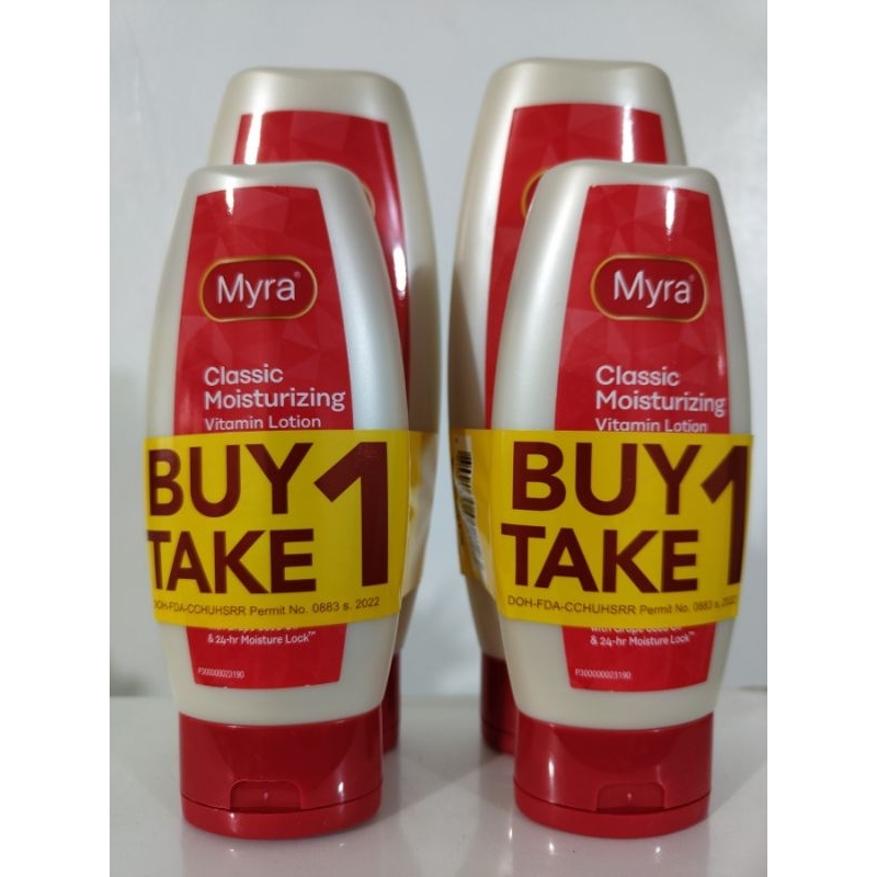 myra clasic moist 200ml plus free 100ml | Shopee Philippines