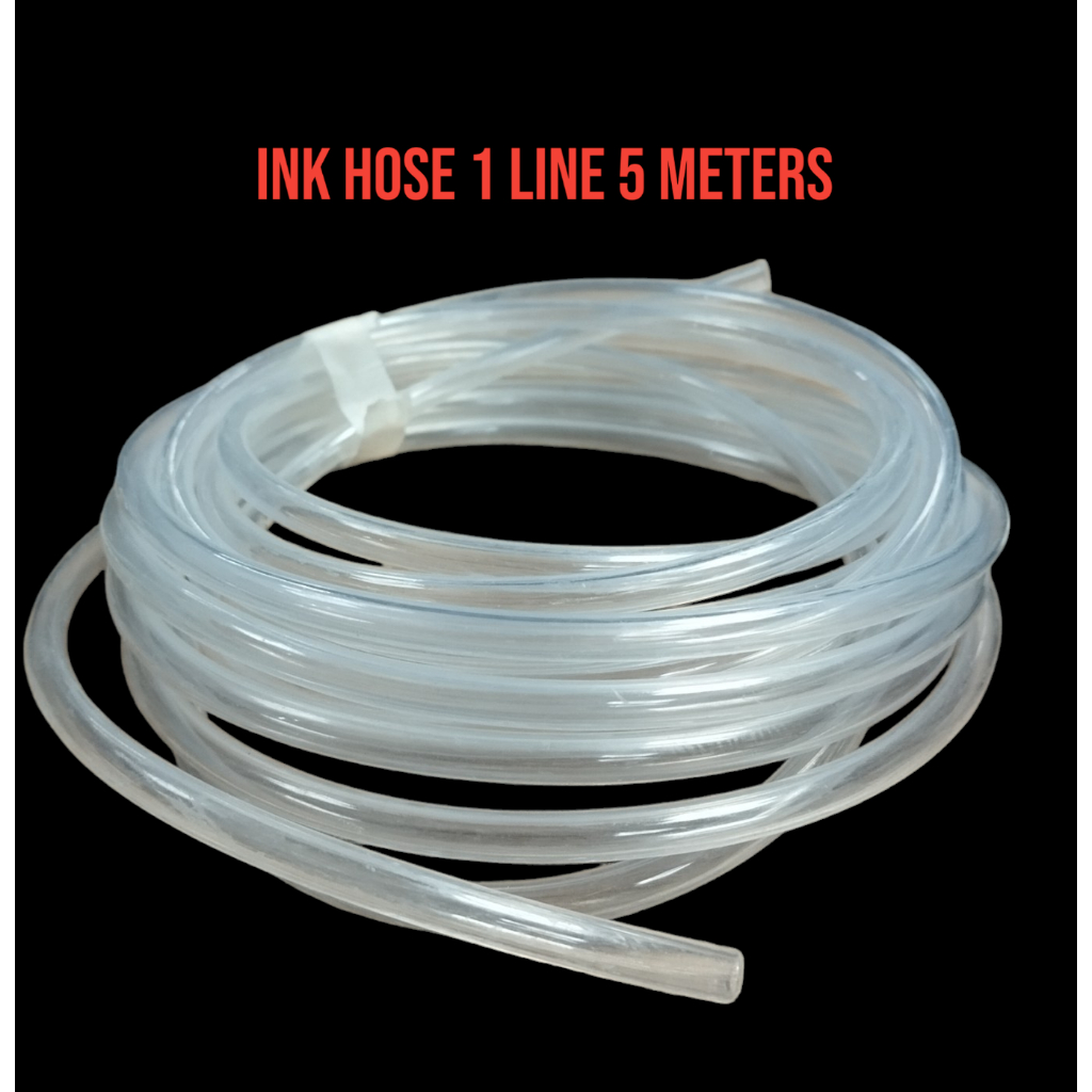 PPS INK HOSE 5 Meters 1 Line 1 Way Transparent Ink Tube 3*2 / 4*6 and 3 ...