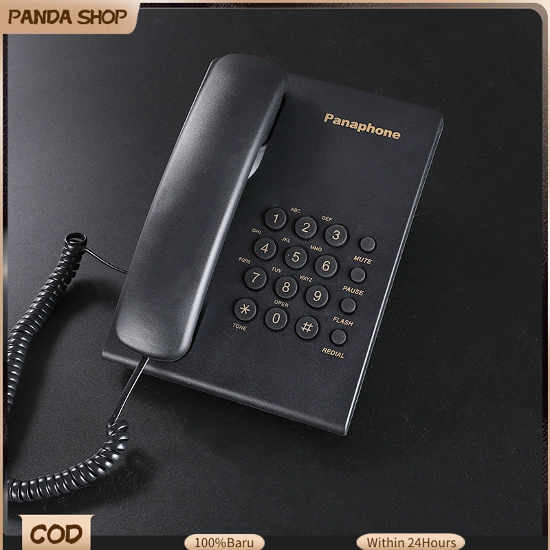 Panasonic KX-TSB670 Single Line Integrated Telephone Corded Fixed Telephone With Dial-up Button ...