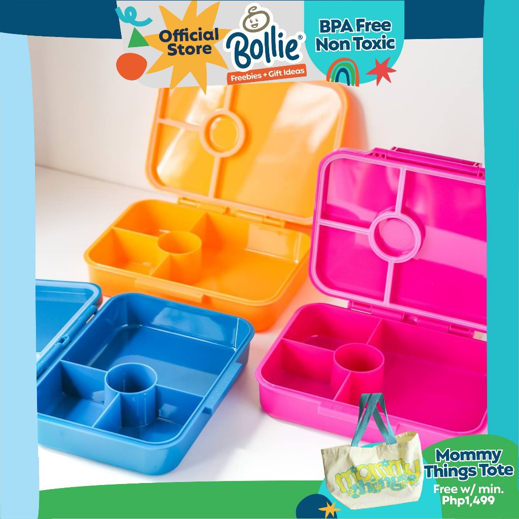 Bollie Baby Gootz Ultimate Leak-Proof Bento Box for Kids | Shopee ...