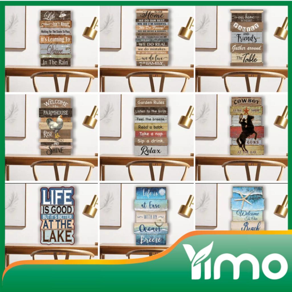 INSPIRATION HANGING WOODEN WALL DECORATION | Shopee Philippines