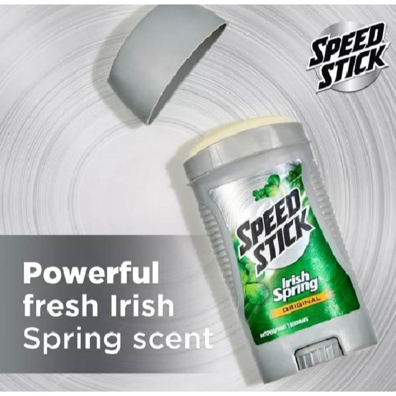 Speed Stick Irish Spring ORIGINAL Deodorant 76g | Shopee Philippines