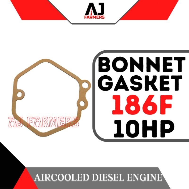 Bonnet Gasket Cylinder Head Cover Aircooled Diesel Engine 186F 10HP ...
