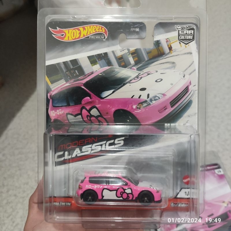 Hot Wheels Premium Honda Civic EG Modern Classics Car Culture Hello ...