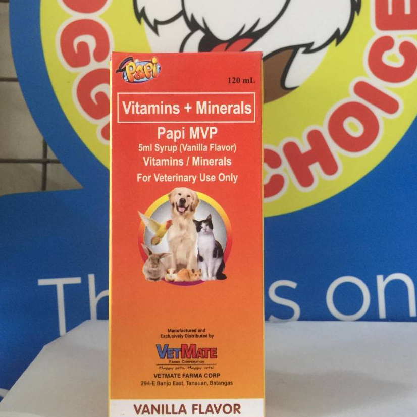 Papi MVP Multivitamins 120ml (Vitamins + Minerals) | Shopee Philippines