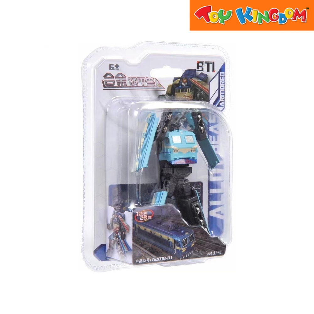 Train Deformation Die-cast Robot Blue | Shopee Philippines