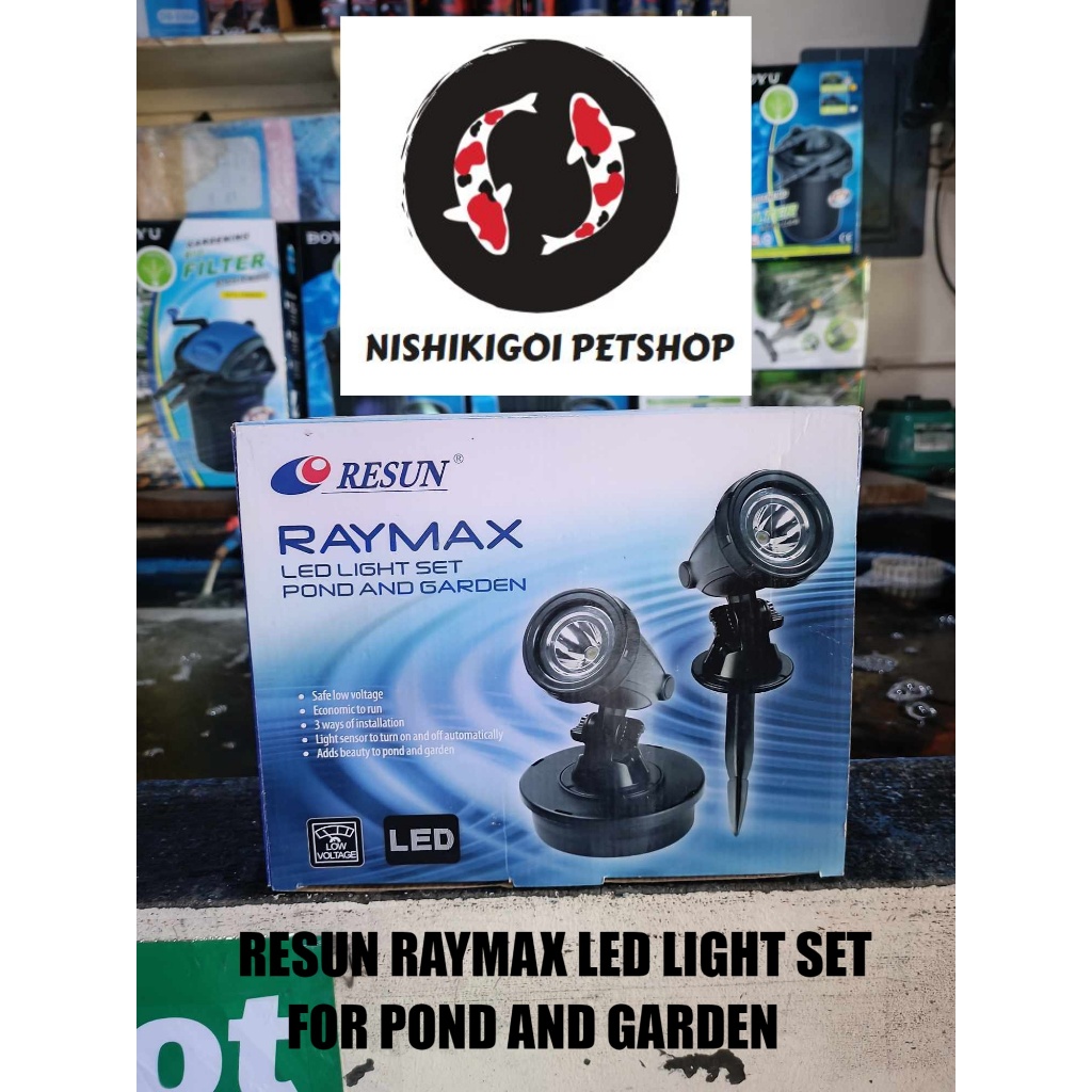 RESUN Raymax Pond/Garden Led Light | Shopee Philippines