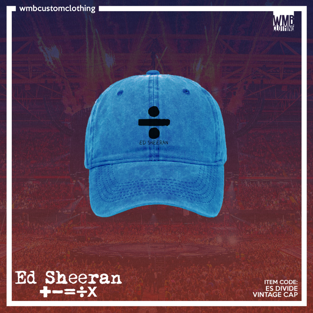 Ed Sheeran Mathematics Tour Cap & Bucket Hat by WMB Clothing | Shopee ...