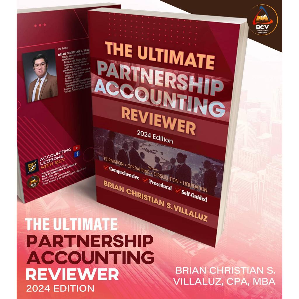 The Ultimate Partnership Accounting Reviewer (2024 Edition) by Villaluz ...