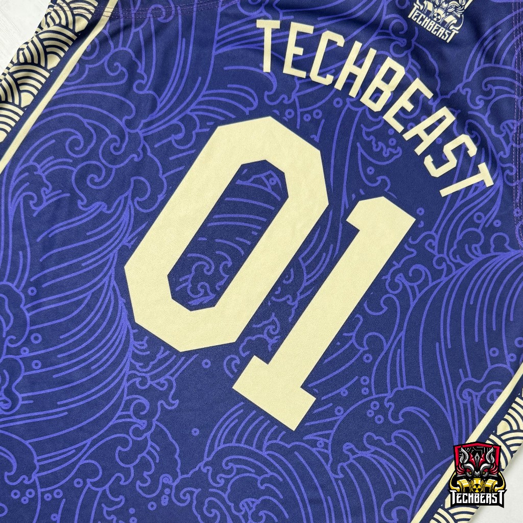 Kanagawa Full Sublimation Basketball Jersey Techbeast ( CUSTOM NAME + NUMBER ) | Shopee Philippines