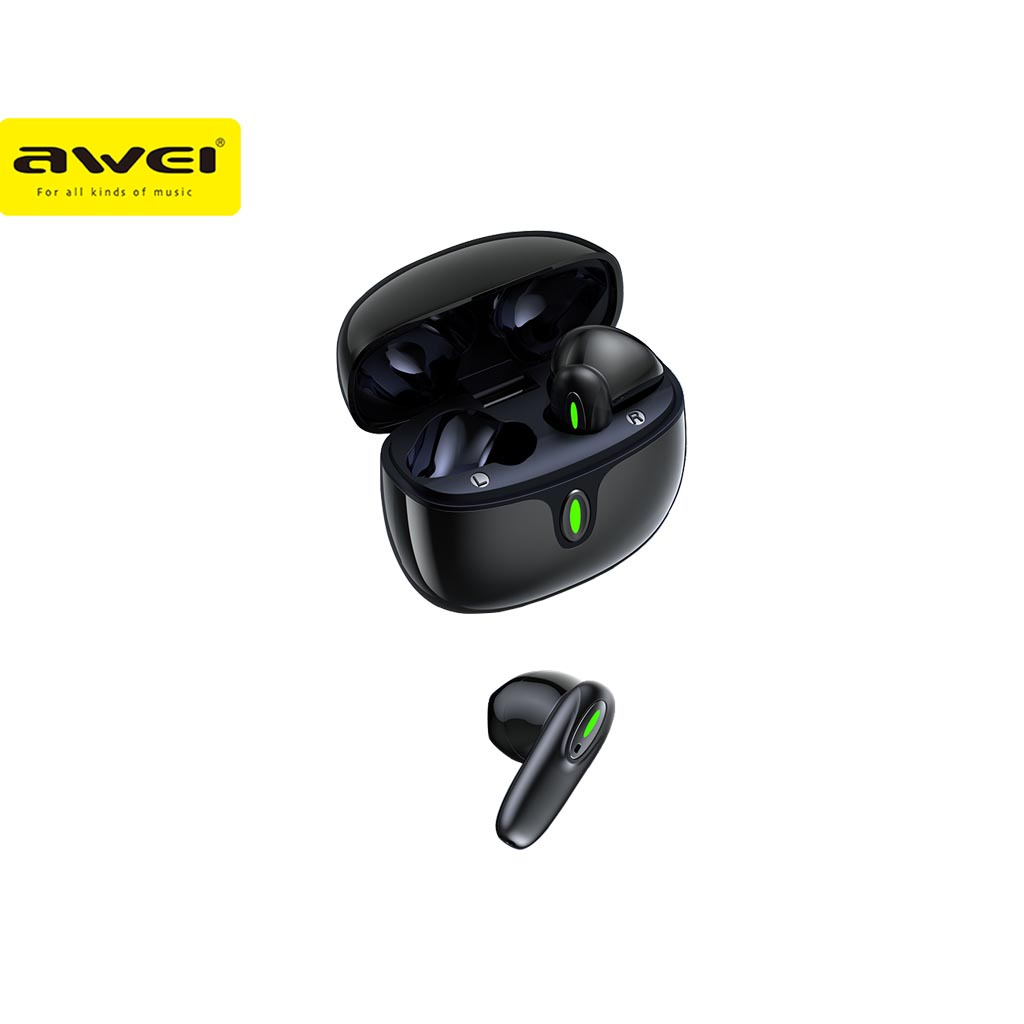 Awei T39 TWS Wireless Sports Earbuds Bluetooth V5.3 Earphone Headset ...