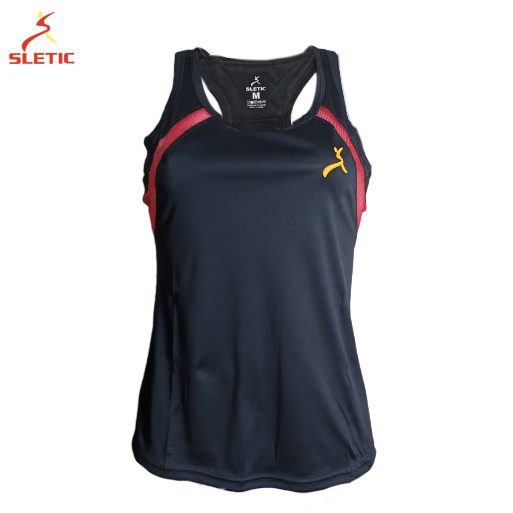 SLETIC Sando For Women Breathable Dri-Fit Tops for workout Yoga Jogging ...