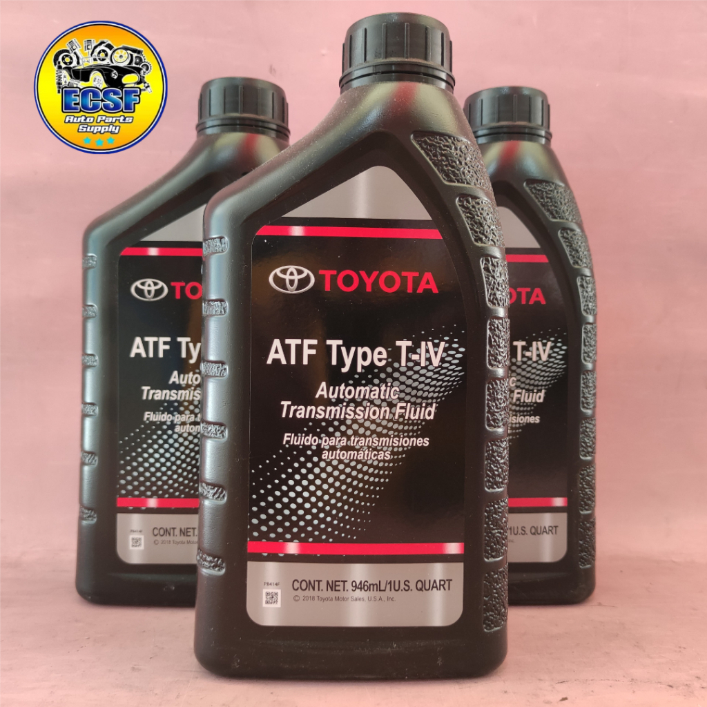 ATF TYPE T-IV (1LITER) TOYOTA GENUINE AUTOMATIC TRANSMISSION FLUID | Shopee Philippines