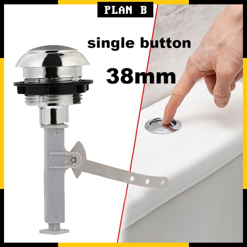 38mm Flush Toilet Water Tank Button Single Toilet Tank Button Separated ...