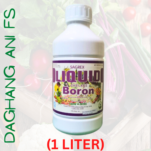GROW MORE SAGREX LIQUID CHELATE BORON (1 LITER) | Shopee Philippines