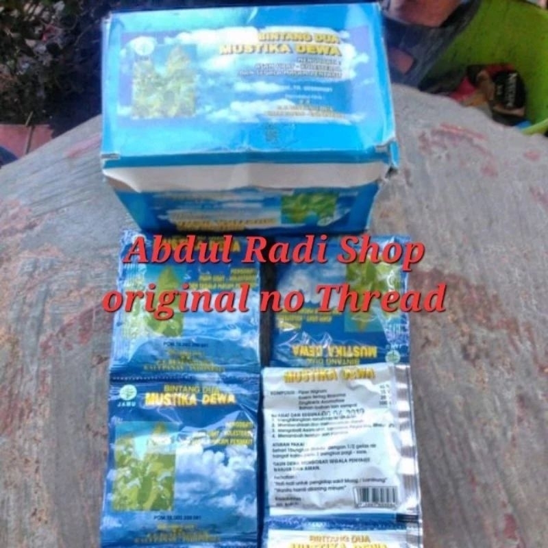 Bintang Dua Mustika Dewa Original Herbal Tea | Shopee Philippines