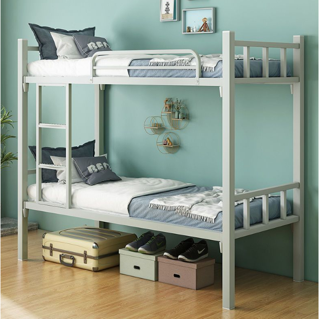 Bunk Bed with Stairs Bed Frame Double Deck Bed Adults Bed Student ...