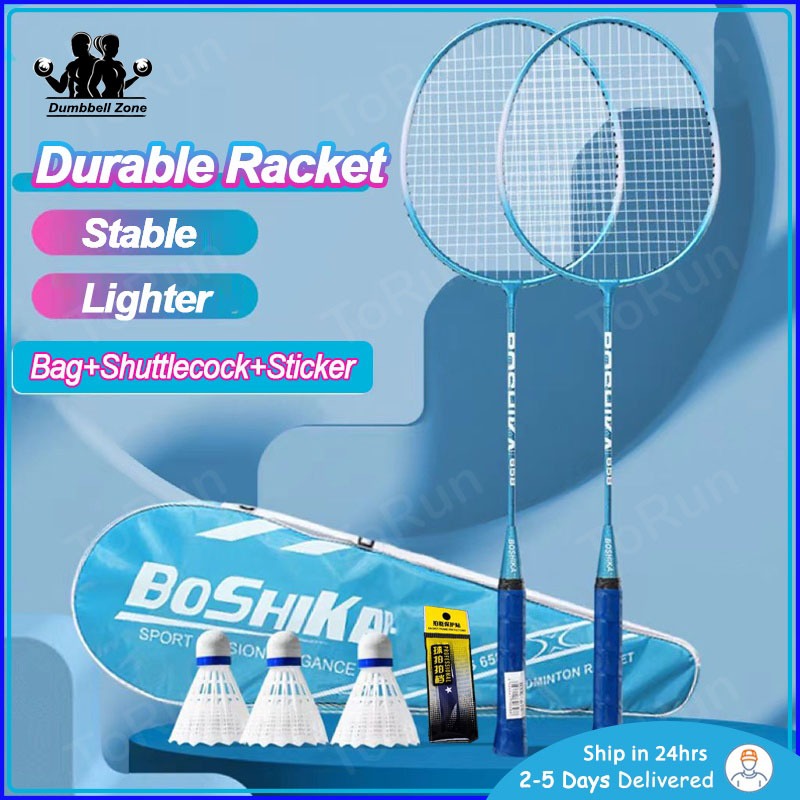 【Bag+balls+Sticker】Badminton Set Original Student Training Badminton ...