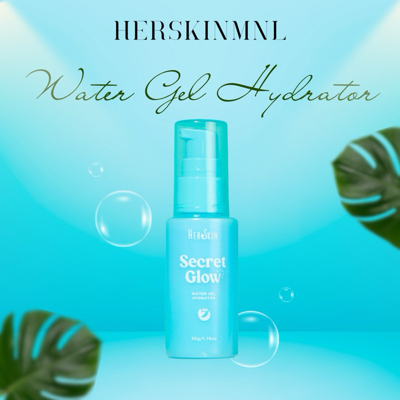 HerSkin Single Water Gel Hydrator 50ml Secret Glow Her Skin By Kath ...