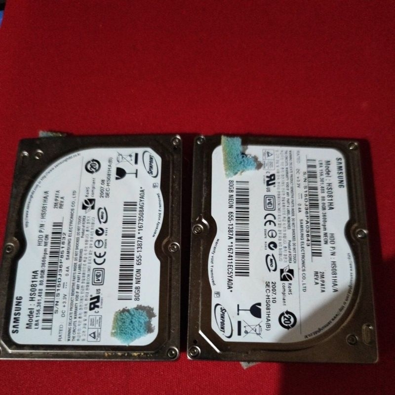 HS081HA 1.8 inch hard disk drive zif type | Shopee Philippines