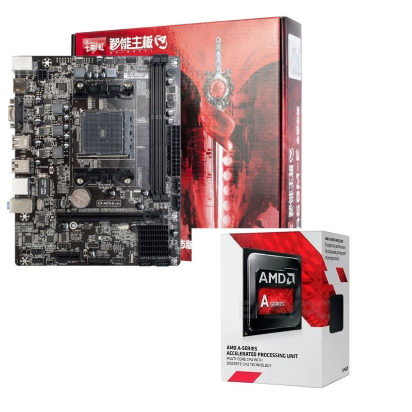 Colorful C.A68M-E V15 for AMD A68H FM2/FM2+ Socket Motherboard | Shopee ...