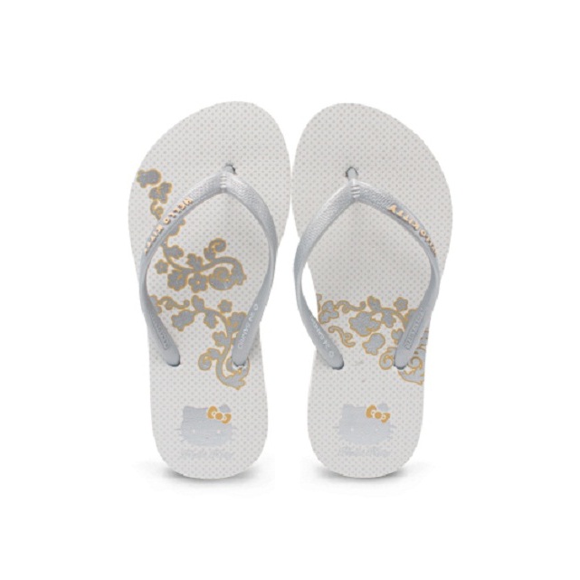 Hello Kitty Flip Flops for kids: Rococo - Foliage | Shopee Philippines