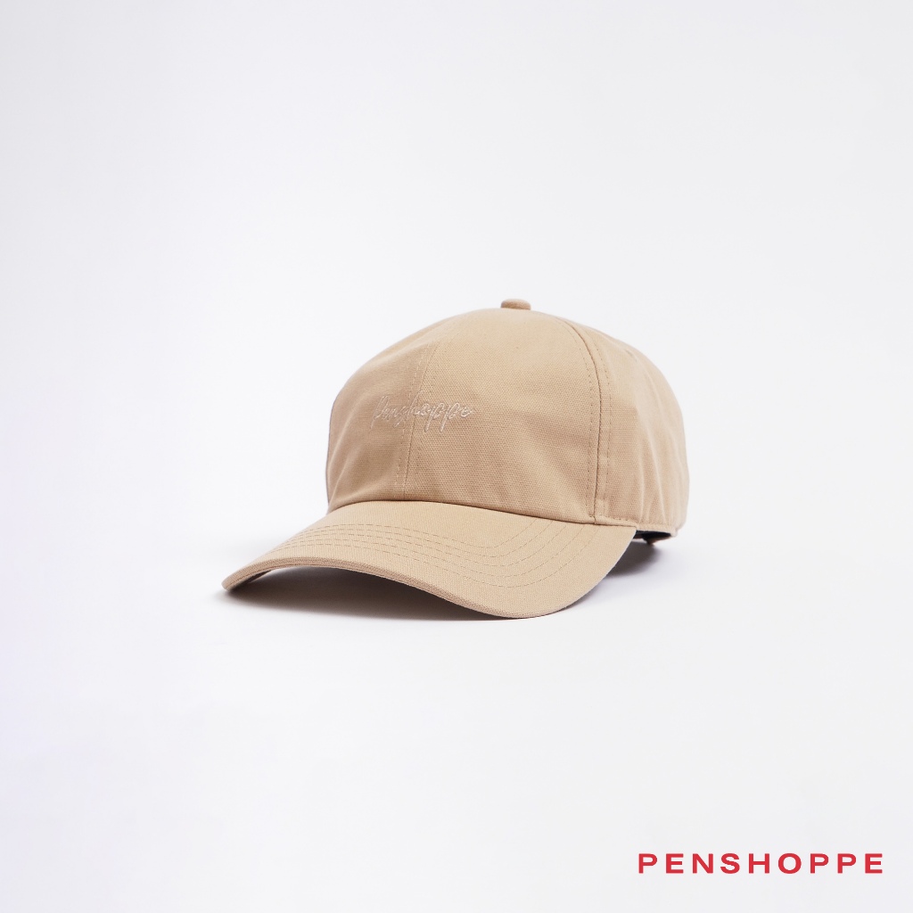 Penshoppe Classic Cap For Women (Blush/Tan) | Shopee Philippines