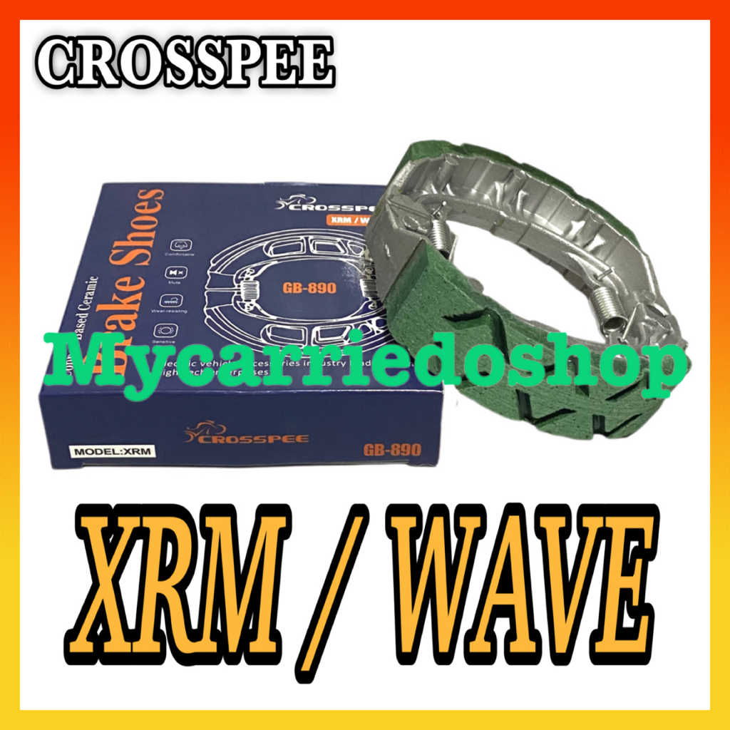 Motorcycle Brake Shoe: XRM 110/125 WAVE 100/110/125 DASH TRINITY CG125 ...