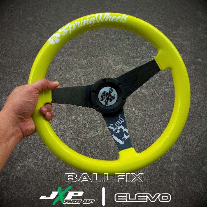 Ballfix Spring Wheels Low 13 Steering Wheel by Elevo Thailand | Shopee ...