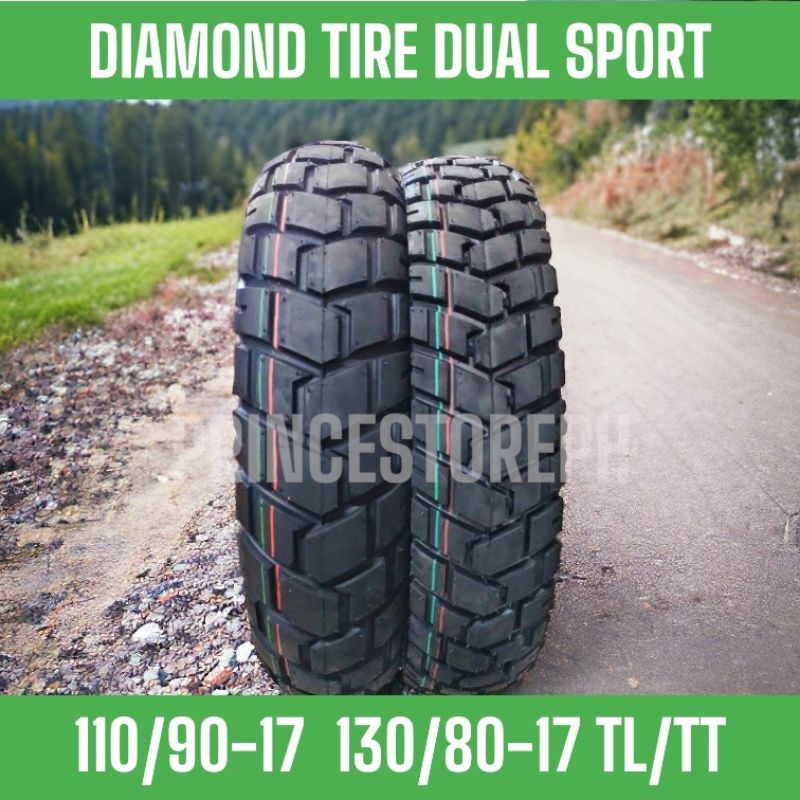 DIAMOND TIRE DUAL SPORT 110/90-17 130/80-17 | Shopee Philippines