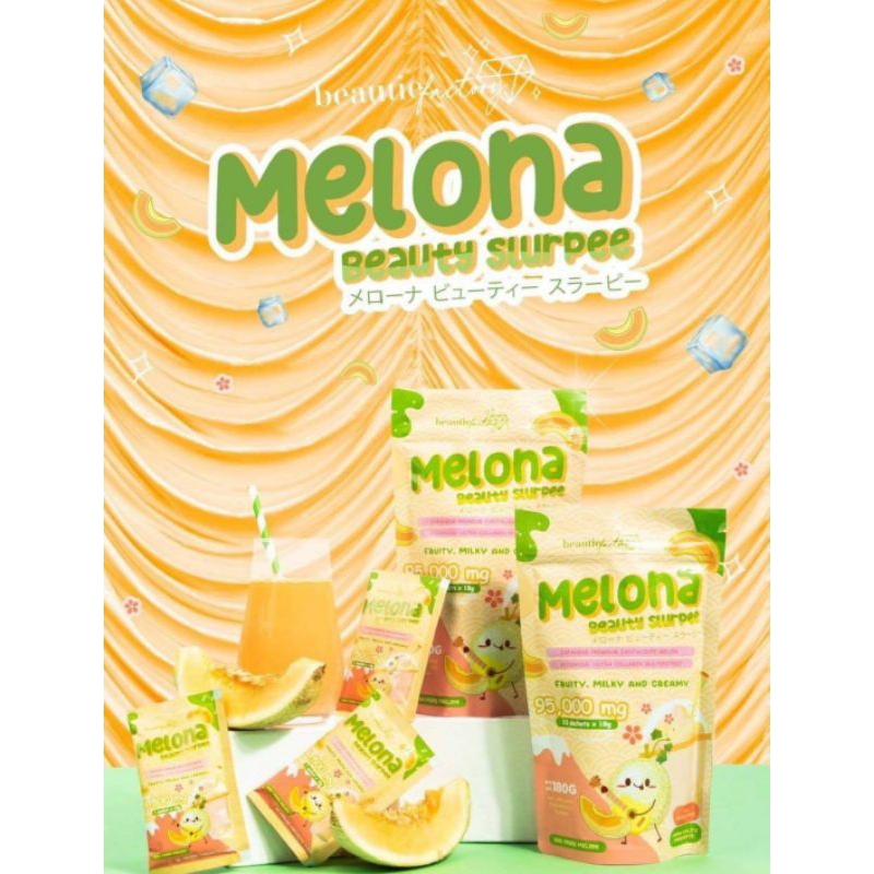 Melona Beauty Slurpee Japanese Premium Cantaloupe Melon (PER PCS) By ...