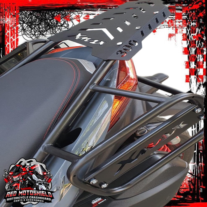REDMOTOSHIELD XMAX 300 TOPBOX BRACKET W/ SIDE PANNIER BRACKET | Shopee ...