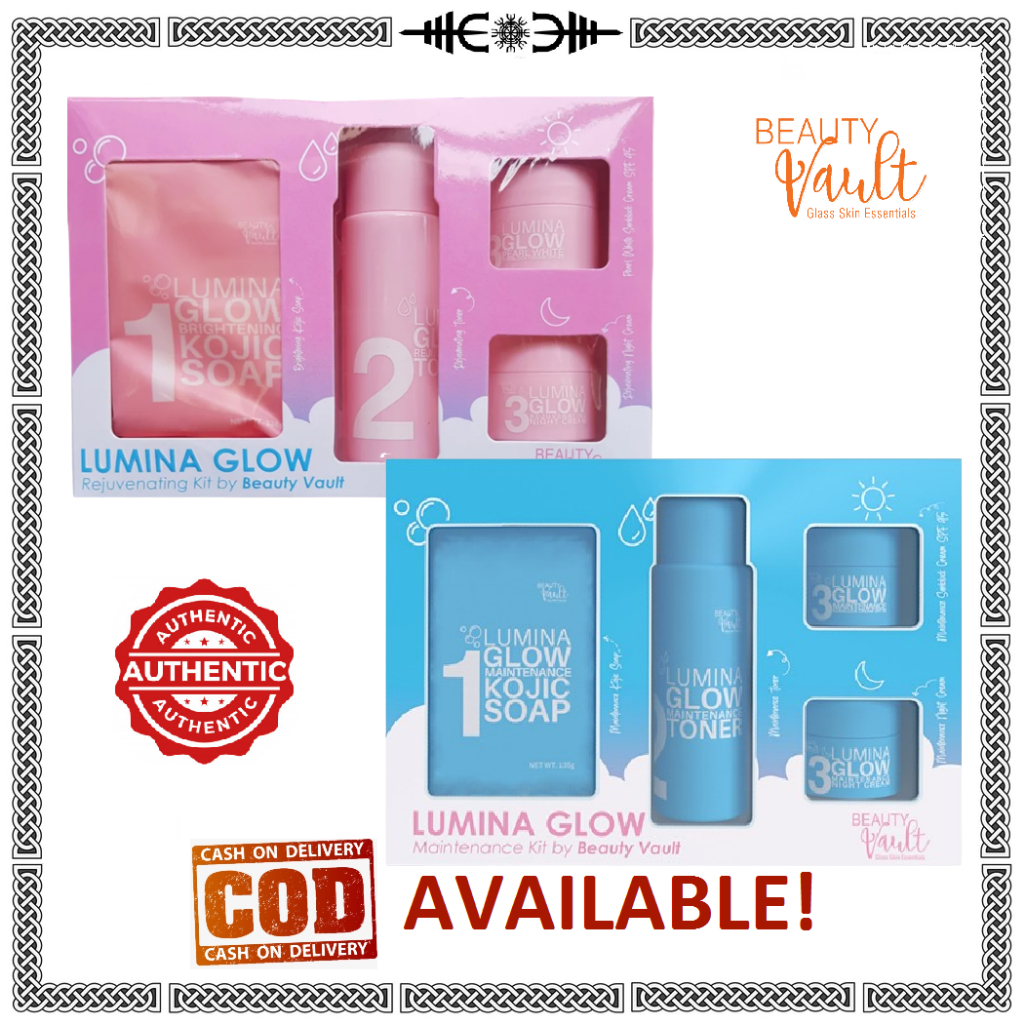 Lumina Glow Rejuvenating Kit and Lumina Glow Maintenance Kit by Beauty ...