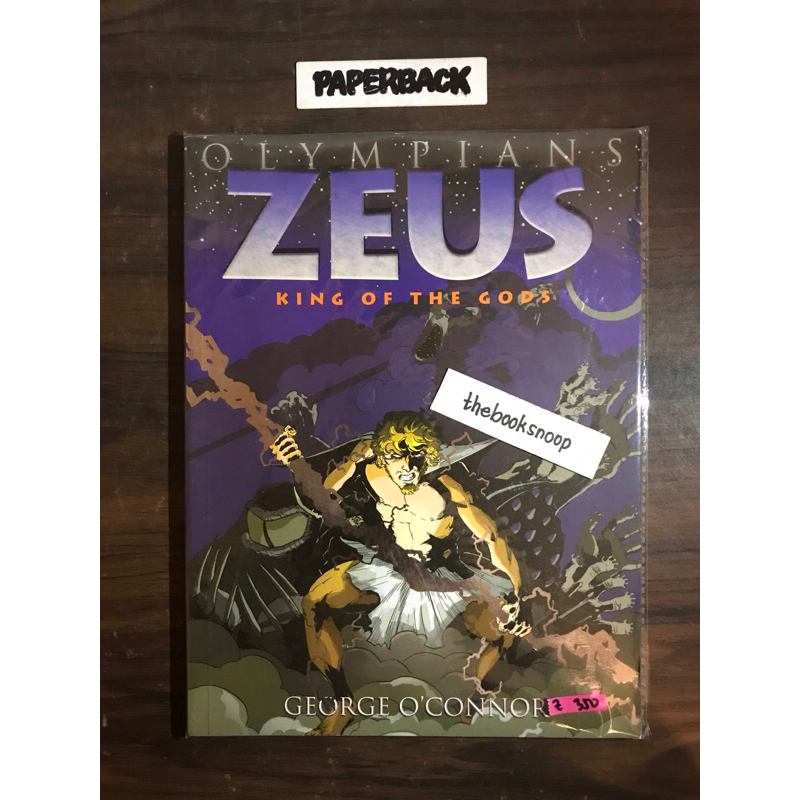 Olympians Zeus: King of the Gods graphic novel on mythology classics ...