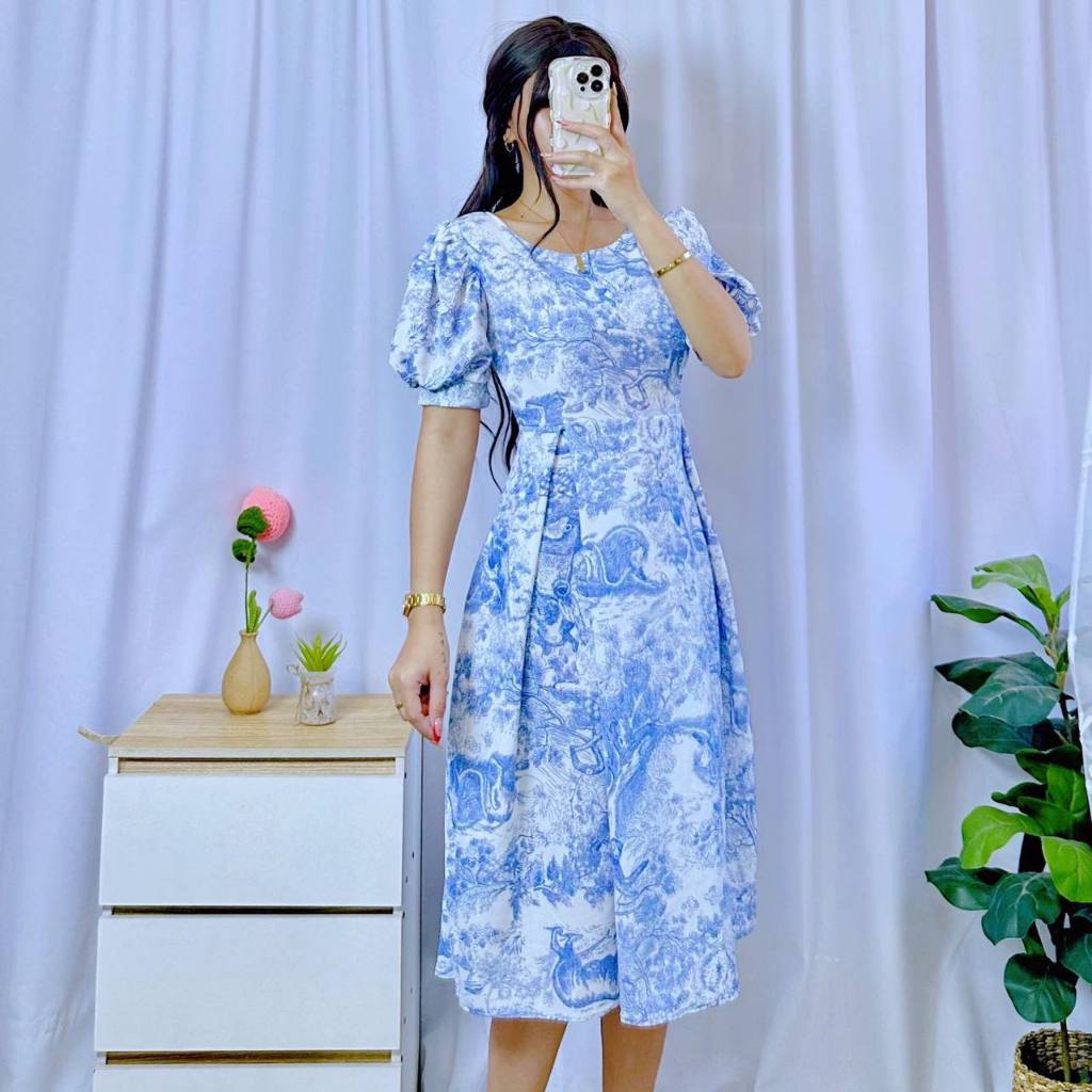 JT FASHION Marissa Doll Maxi Dress | Shopee Philippines