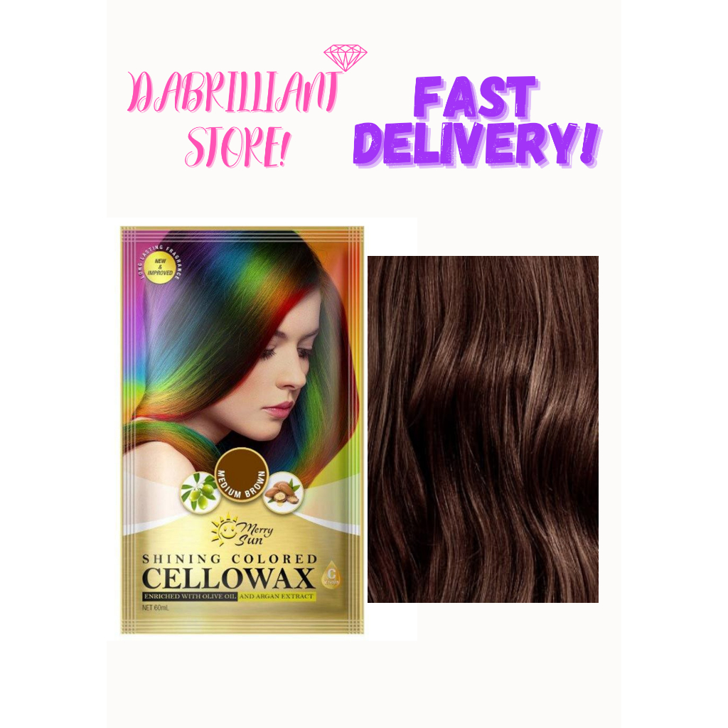 Merrysun Cellowax [MEDIUM BROWN] HAIR COLOR | BEST NEUTRAL COLOR ...