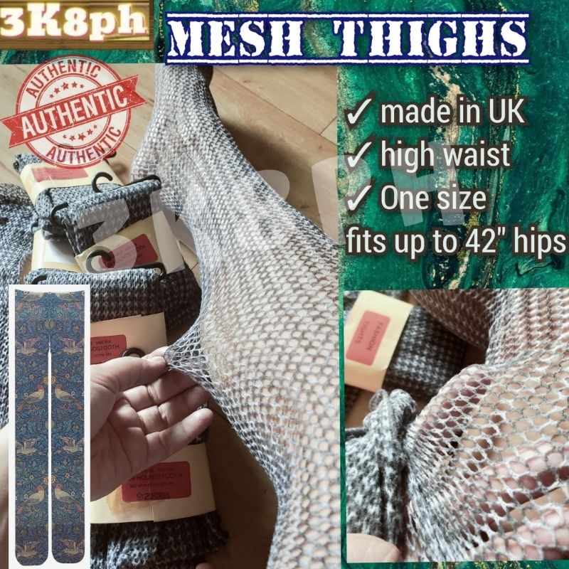 PRINTED FISH NET PANTYHOSE | MESH THIGHS | KNITTED PANTYHOSE best for ...