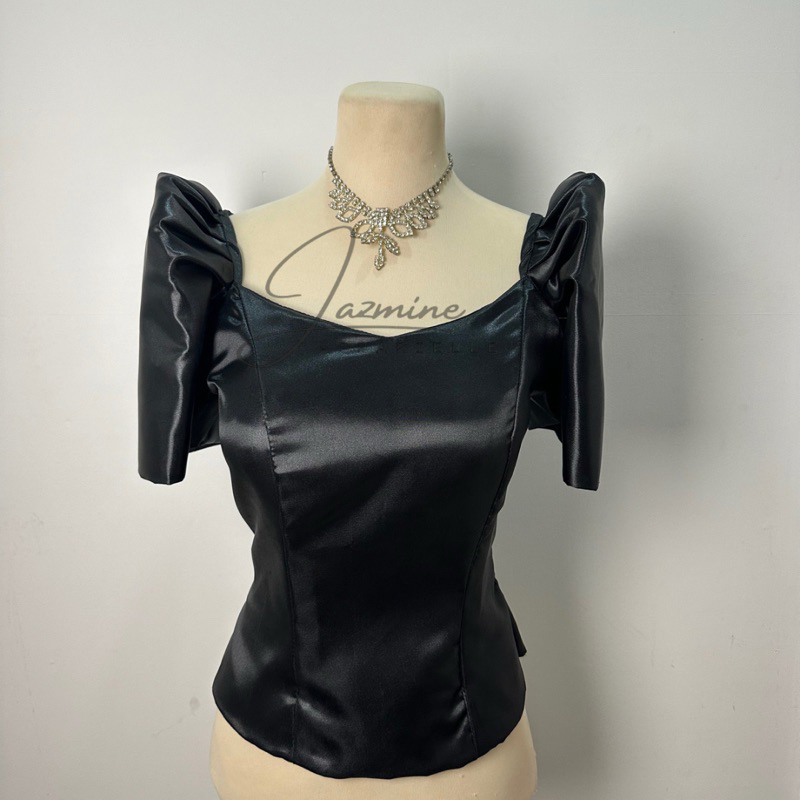 FILIPINIANA TERNO | w/ ETHNIC SKIRT and SILK SATIN BLOUSE | | Shopee ...
