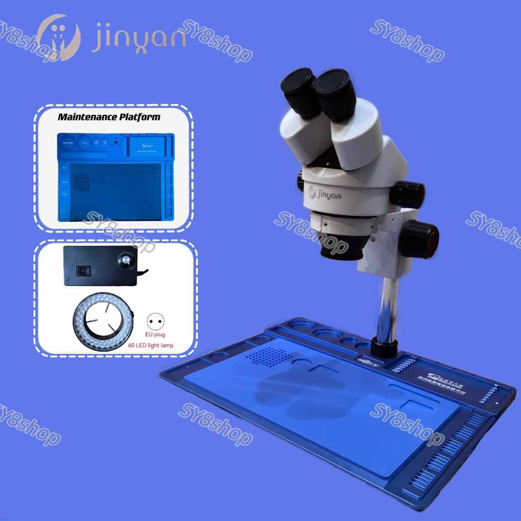 WHITE MICROSCOPE ADJUSTABLE 60 led light lamp>sy8shop | Shopee Philippines