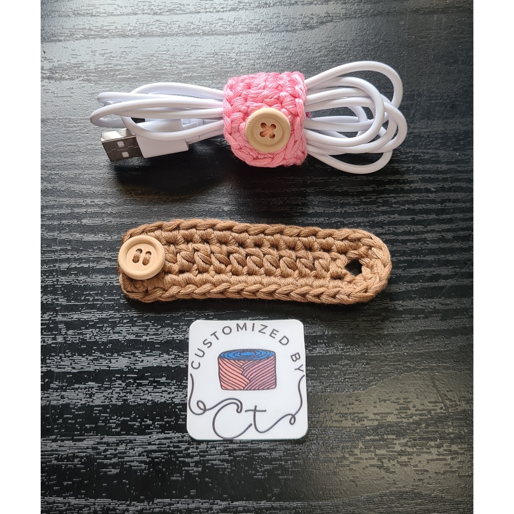 Cord Cable Organizer - Crochet - Giveaways / Souvenir items made with ...