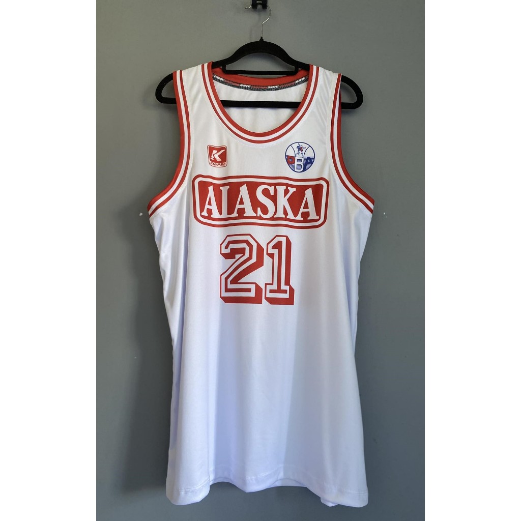PBA Retro Alaska Alvarez #21 | Shopee Philippines