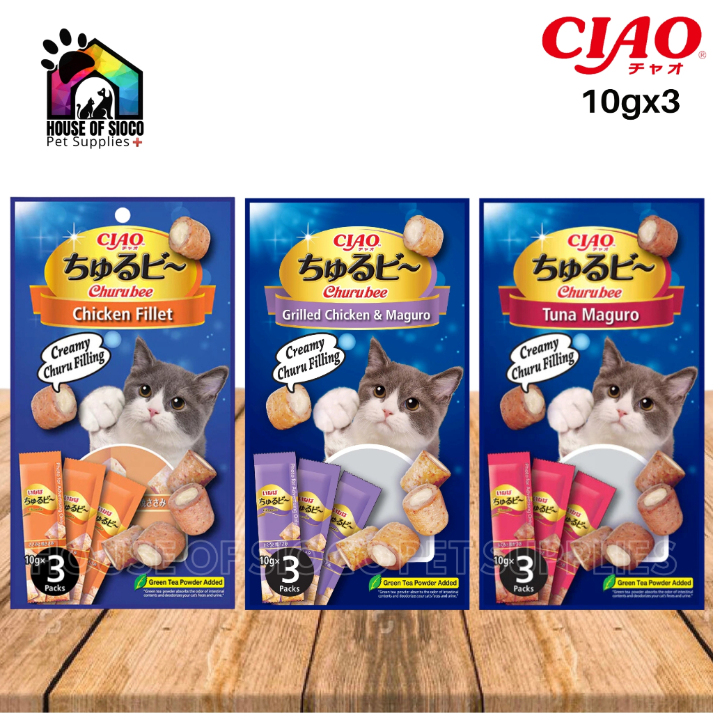 Ciao Churu Bee Cat Treats 10g x 3sticks | Shopee Philippines