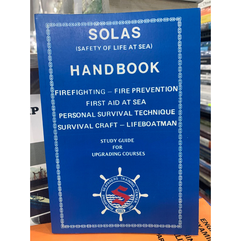 SOLAS HAND BOOK(safety of life at sea) | Shopee Philippines
