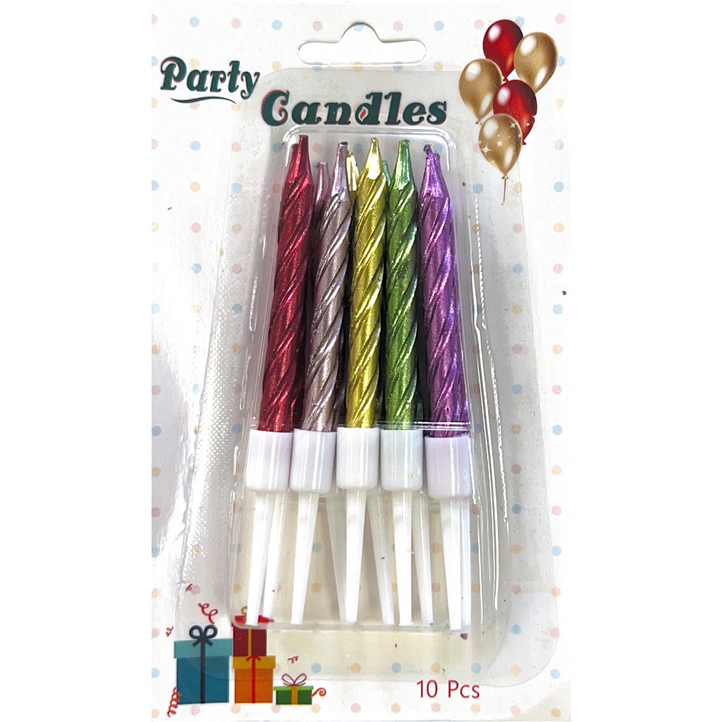 Party Candles (6-8 pcs per pack) | Shopee Philippines