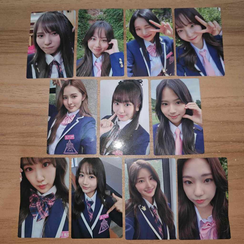 Produce 101 Japan The Girls Photocard Set (Uniform ver) | Shopee ...
