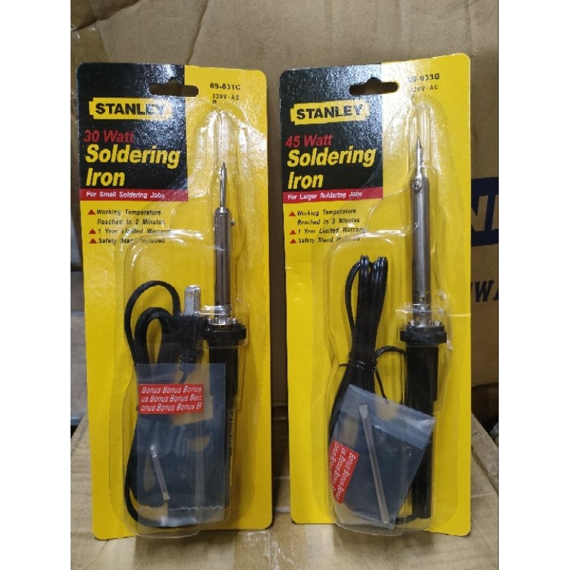 Stanley Soldering Iron Gun 220V 30W/ 45W 69-031,69-033 | Shopee Philippines