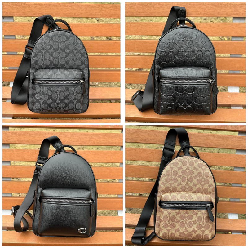 AUTHENTIC COACH CHARTER PACK CROSSBODY BAG | Shopee Philippines