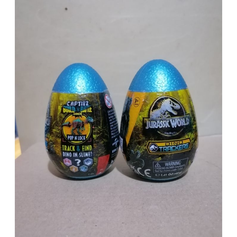 Jurassic World Dominion Captivz Slime Egg Pop N Lock Dinosaur In
