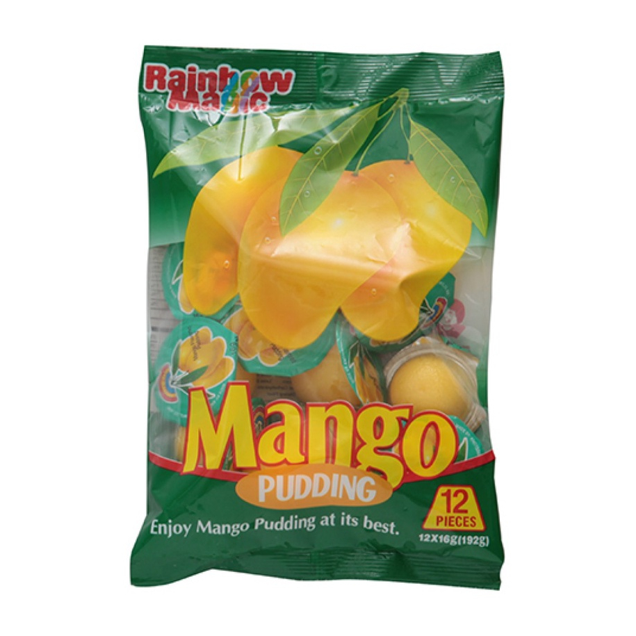 Jelliyum Rainbow Magic Mango Pudding 12s | Shopee Philippines