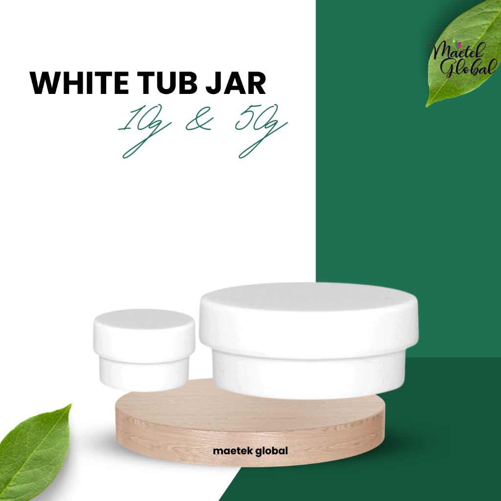Tub Jar 50grams & 10grams | Shopee Philippines